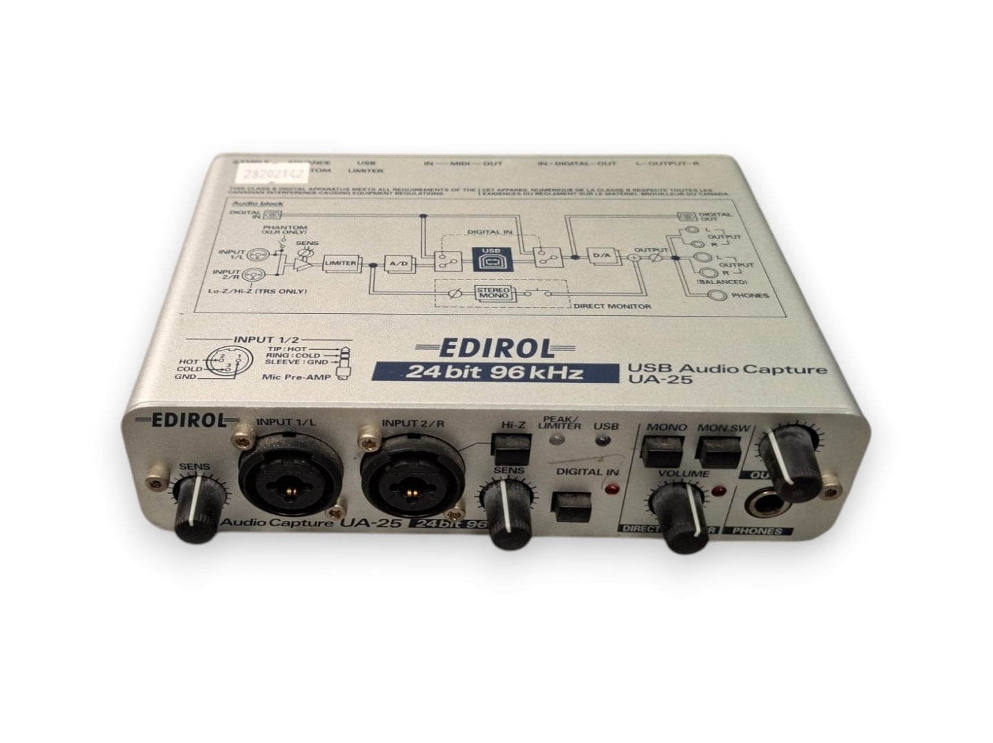 EDIROL AUDIO CAPTURE UA-25 – Banknote internetveikals