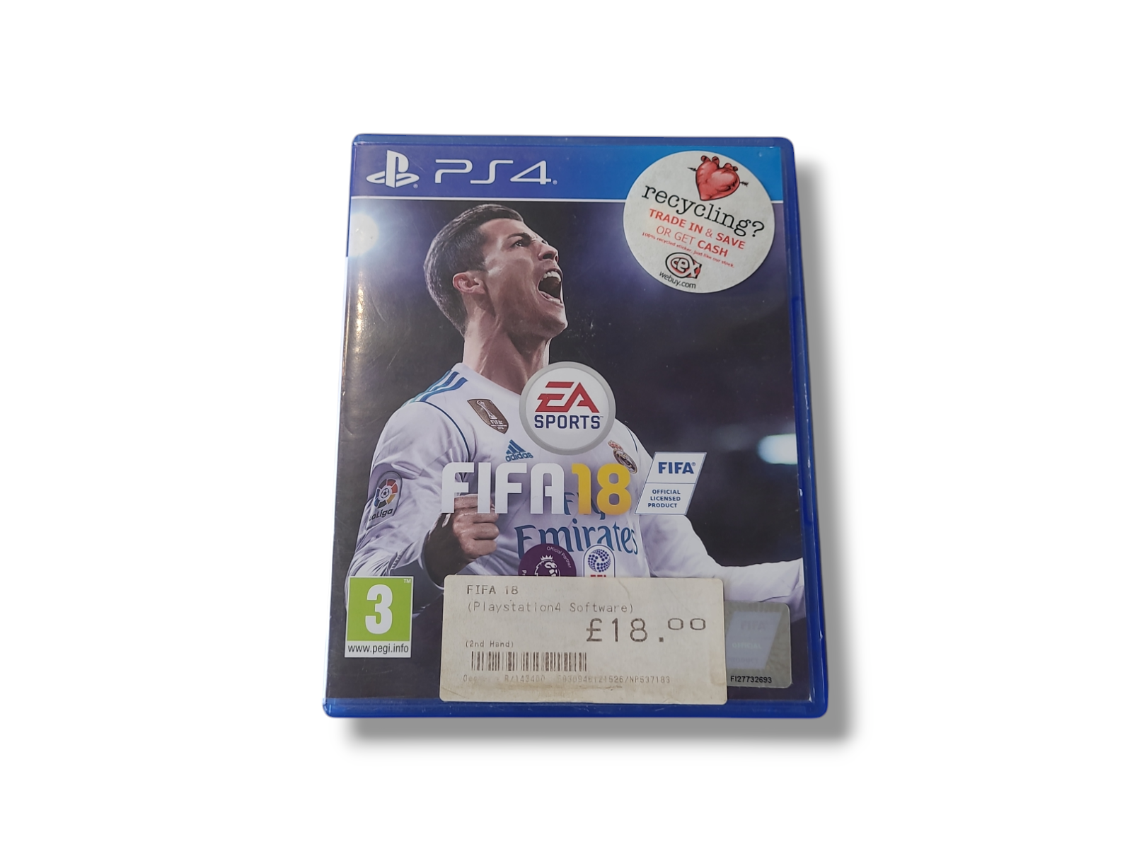 PlayStation 4 FIFA 18 – Banknote internetveikals