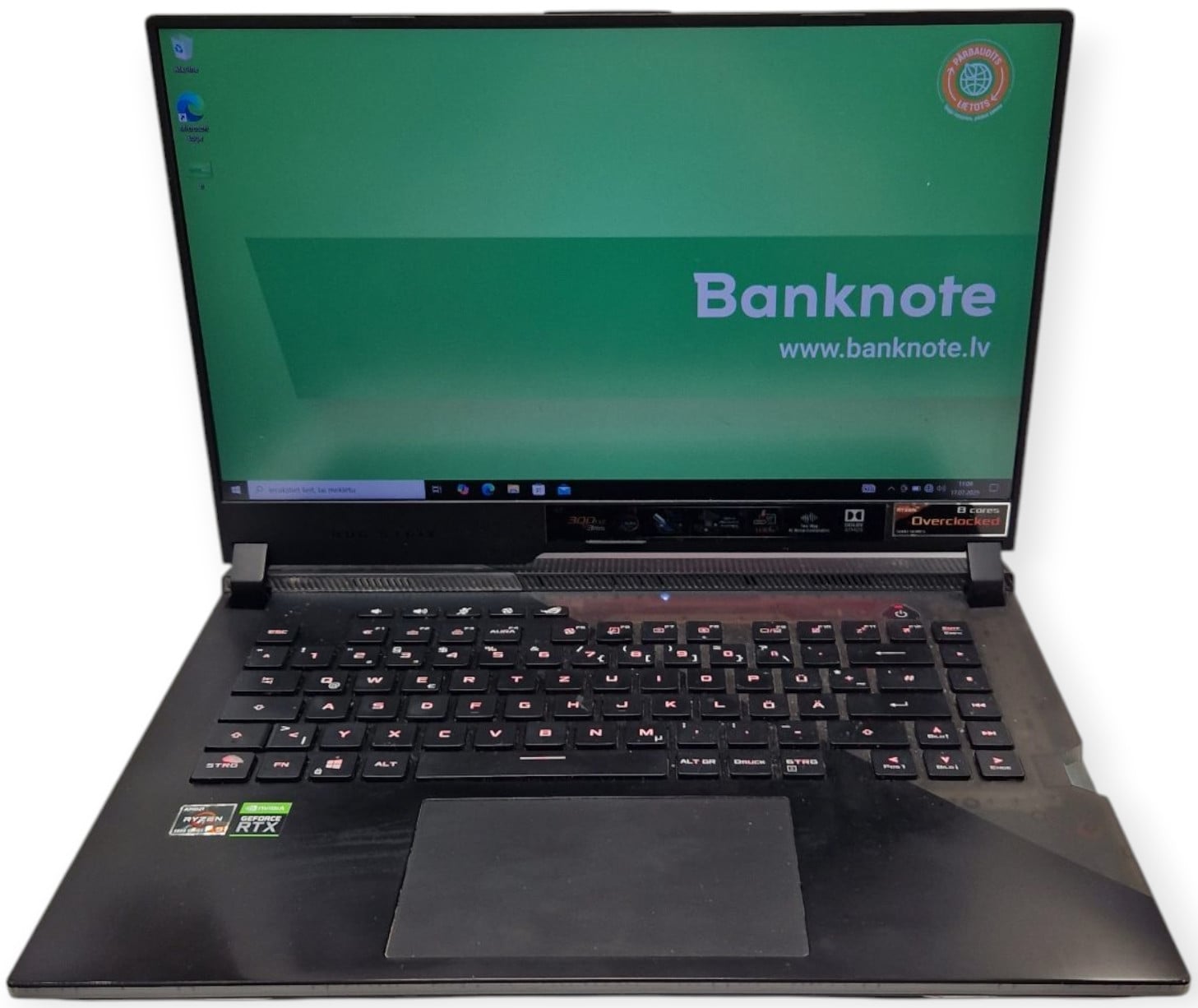 Asus ROG Strix G533QM – Banknote internetveikals