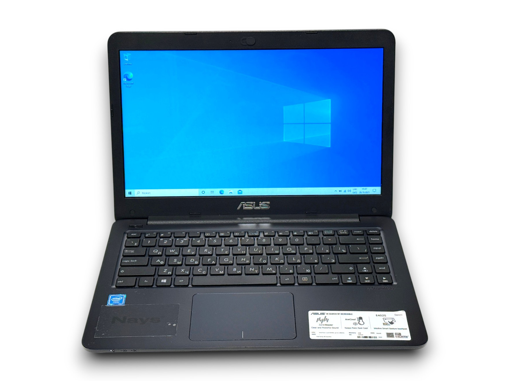 Asus E402S – Banknote internetveikals