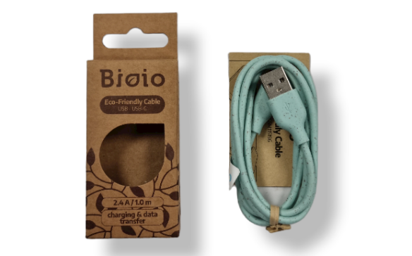 USB A-USB-C Bioio Eco-Friendly Cable – Banknote internetveikals