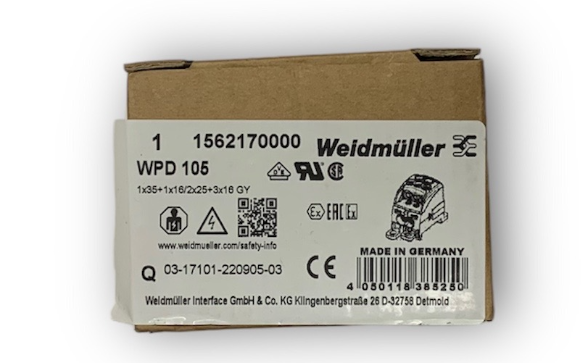 Weidmuller WPD 105 – Banknote interneta veikals