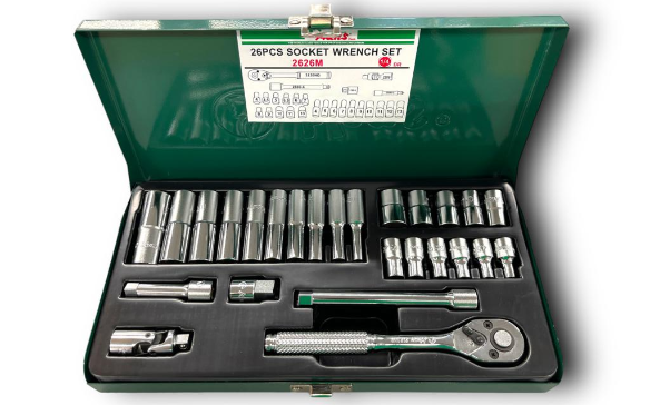 Hans 26pcs socket wrench set – Banknote интернет-магазин