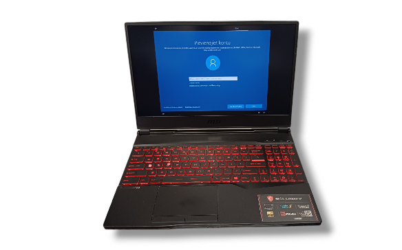 MSI GL65 – Banknote internetveikals