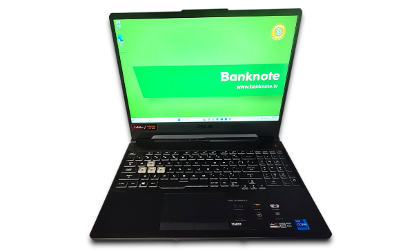 Asus TUF Gaming F15 (FX506) – Banknotų internetinė parduotuvė