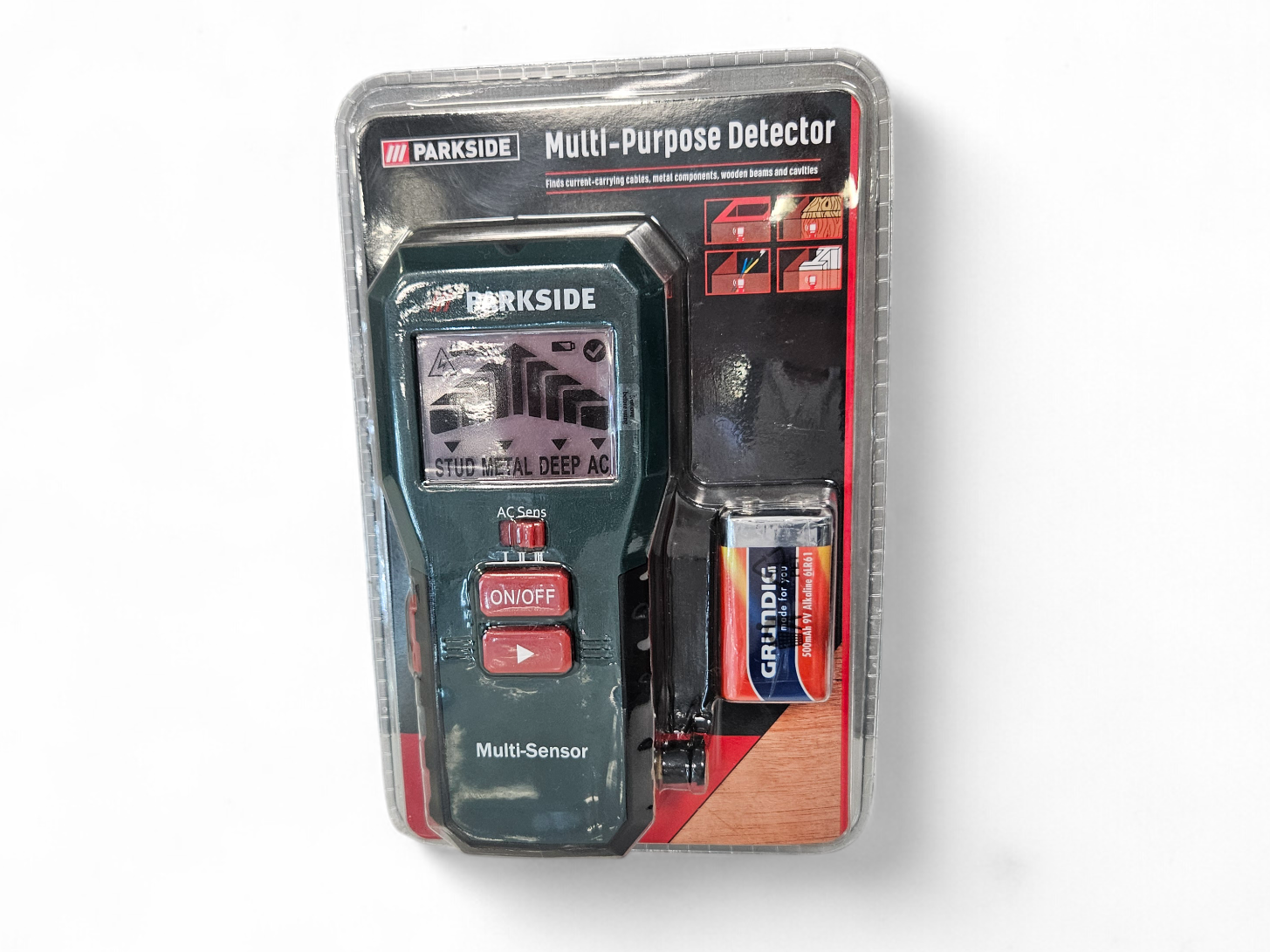 Parkside 4in1 Multi Purpose Stud Detector – Banknote interneta veikals